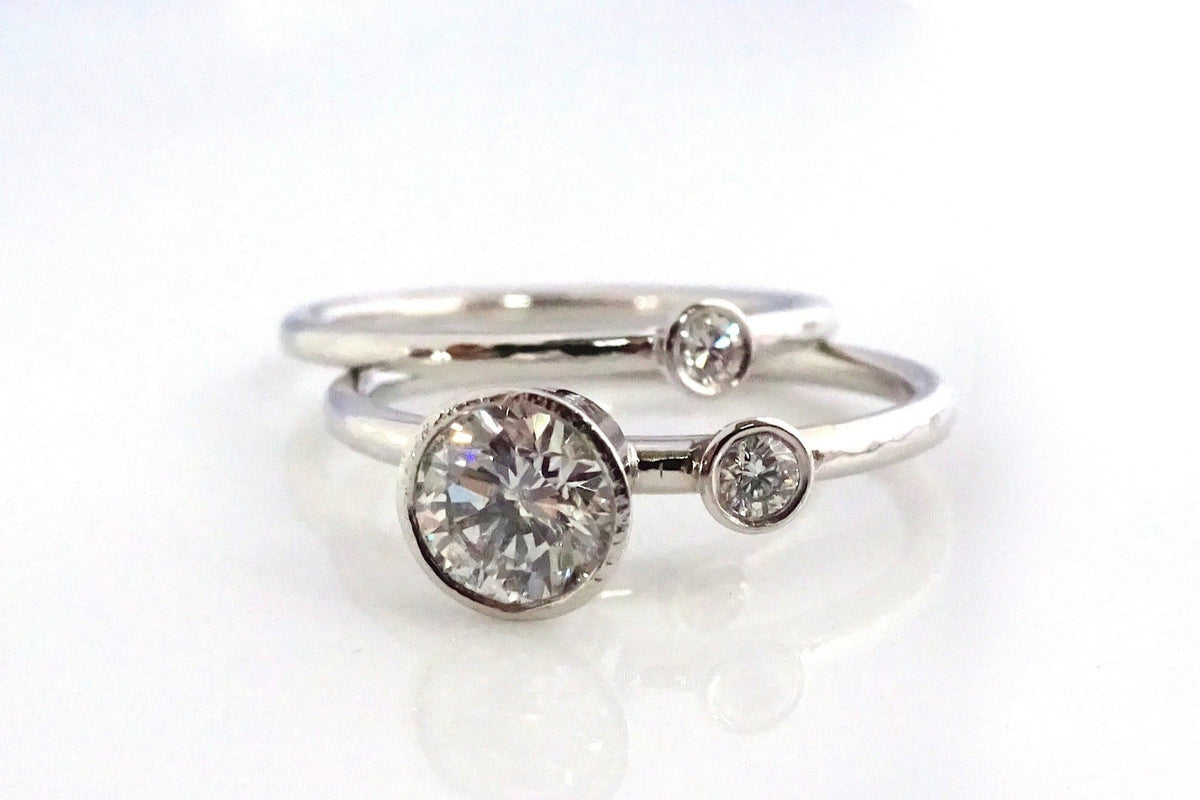 Custom Diamond Stacker Ring – Michelle Lenae Jewelry